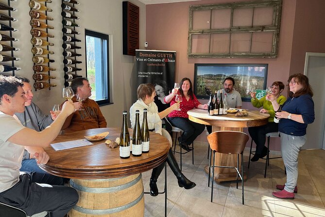 Wine cellar visit & tasting of organic Alsace wines - Key Points