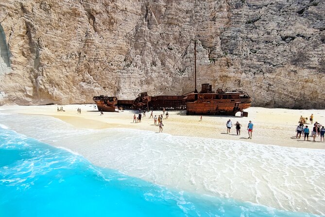 Zakynthos Half day tour Shipwreck beach Blue Caves by small boat - A Closer Look at the Itinerary and Experience