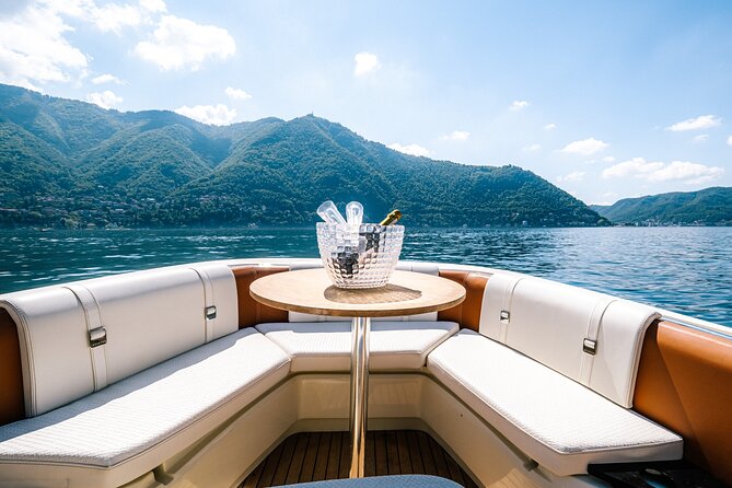 1H Private Cruise Lake Como Tender Yacht Invictus 6 pax - Key Points