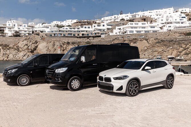 24-hour Point-Point Mykonos Airport and Port Transfers Service - The Booking Experience and Pricing