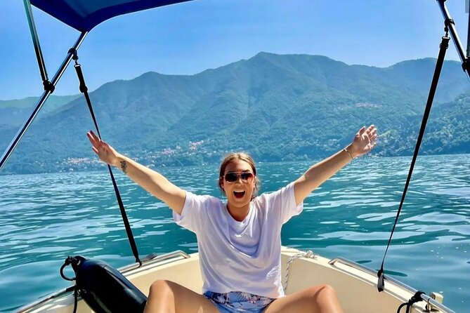 3 Hour Boat Rental Without License 40hp Engine on Lake Como - Key Points
