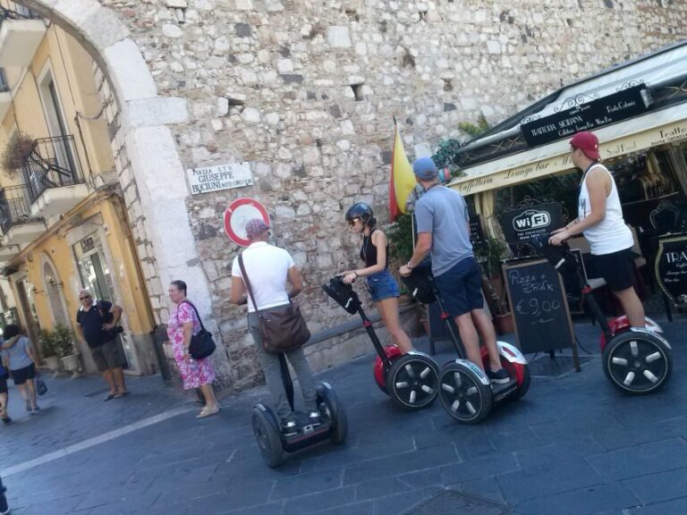 3-Hour Taormina Segway PT Authorized Tour - An In-Depth Look at the Itinerary