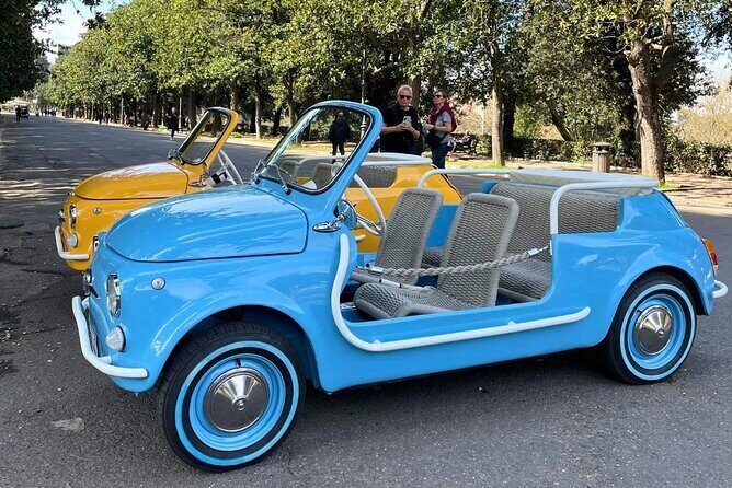 3-Hours Vintage Electric Private Driving Tour of Rome - What the Itinerary Looks Like