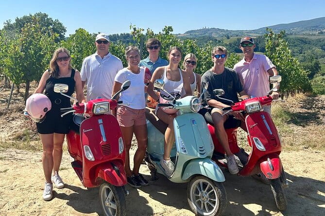 Afternoon Tuscany Vespa Tour from Florence with Wine Tasting - Practical Details and Value