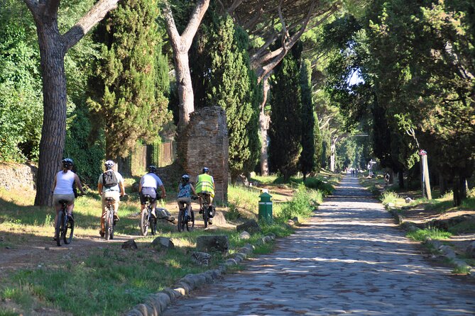 Appian Way, Catacombs and Aqueducts Park Tour with Top E-Bike - What Reviewers Say