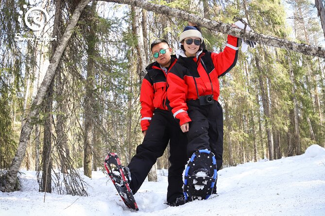 Arctic Ice Fishing by Snowshoe - A Finnish Barbecue and Local Flavors