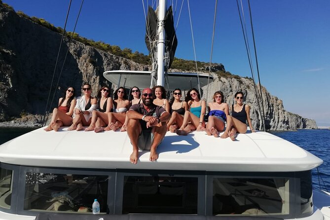 Athens Semi private Morning Catamaran cruise with meal & drinks - The Experience on Board