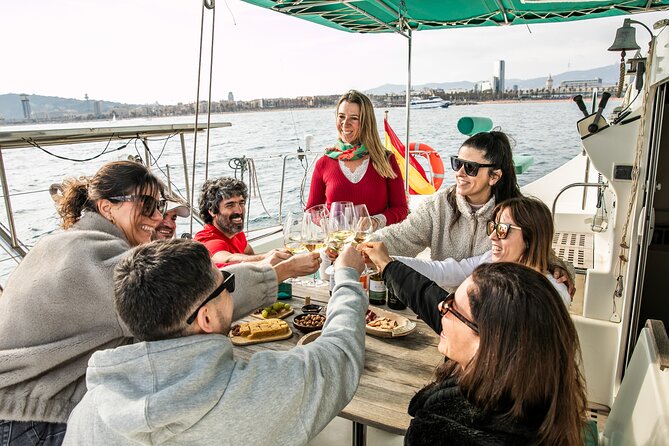 Barcelona Private Catamaran, Snacks and Cava, Sunset Option - Itinerary Breakdown
