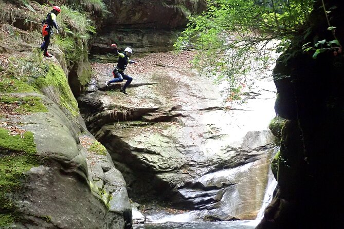 Basic Corippo Canyoning Experience in Valle Verzasca - The Final Splash and Lake Vogorno