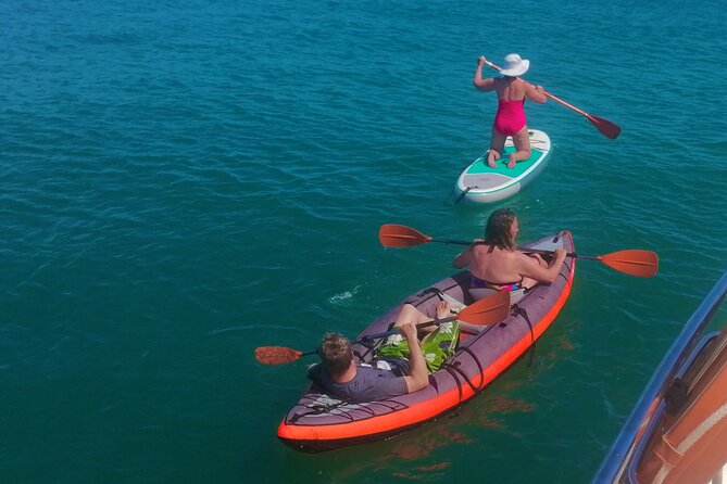 Benagil private yacht from lagos with drinks, tapas, paddle boards and kayak - FAQ