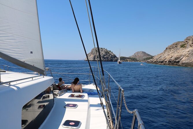 Catamaran Cruises Rhodes - 6 Hours Day Cruise ALL INCLUSIVE - Lunch and Drinks: All Included