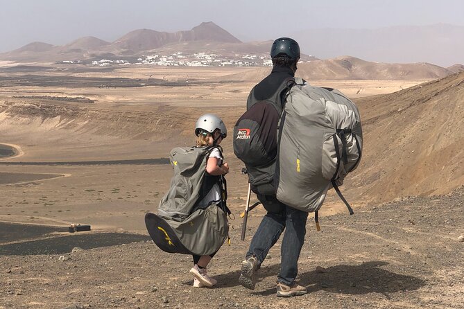 DISCOVERY FLIGHT tandem paragliding Lanzarote with pro pilot - FAQ