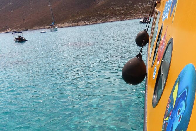 Dory's Glass Bottom Boat Adventure in Pserimos and Pserimos Beach - What’s Included and What’s Not