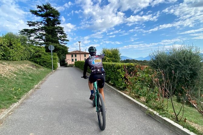 E-Bike and tour from Lonato del Garda with Wine Tasting - The Ending: Wine Tasting at Cantina Saottini