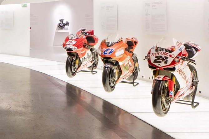 Ferrari Museum, Ducati Lamborghini Factories and Museums - Transportation, Group Size, and Comfort