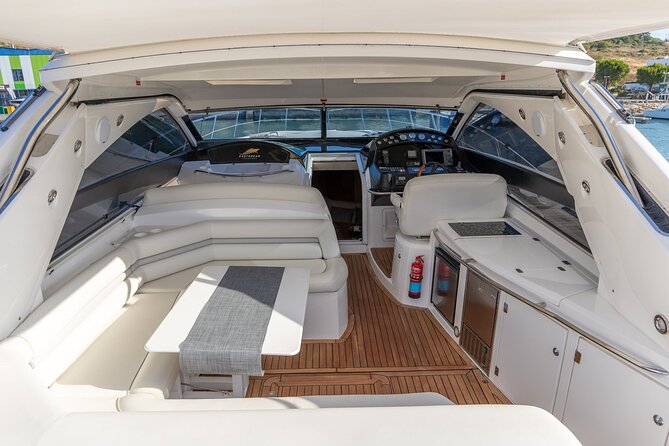 Full-Day Private Cruise in the Algarve Coast by Luxury Yacht - Food, Drinks, and Onboard Comfort