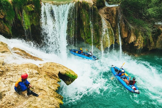 Kayaking Mreznica Waterfalls close to Plitvice Lakes - Scenic Breaks and Relaxing Moments