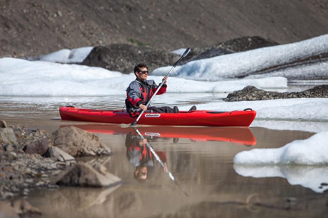 Kayaking on the Sólheimajökull Glacier Lagoon - The Gear and Experience