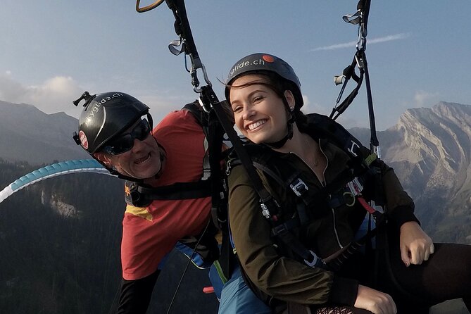 Luzern / Lucerne Professional Paragliding Tandem Flights - The Flight Experience: Sensory Details and Perspectives