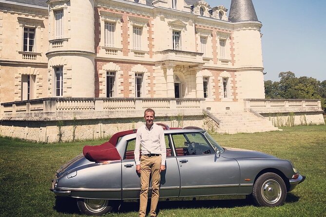 Médoc luxury wine trip from Bordeaux - Citroën DS Limousine Convertible - The Sum Up