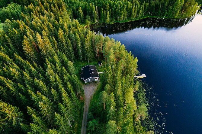 Midnight Sun Floating Experience in Forest Lake - The Authenticity and Atmosphere