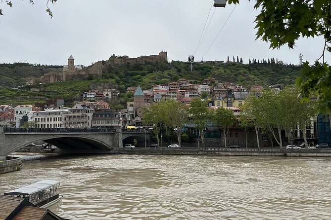 Old Tbilisi Private Walking Tour with Wine Tasting and Cable Car - The Bridge of Peace and Rike Park