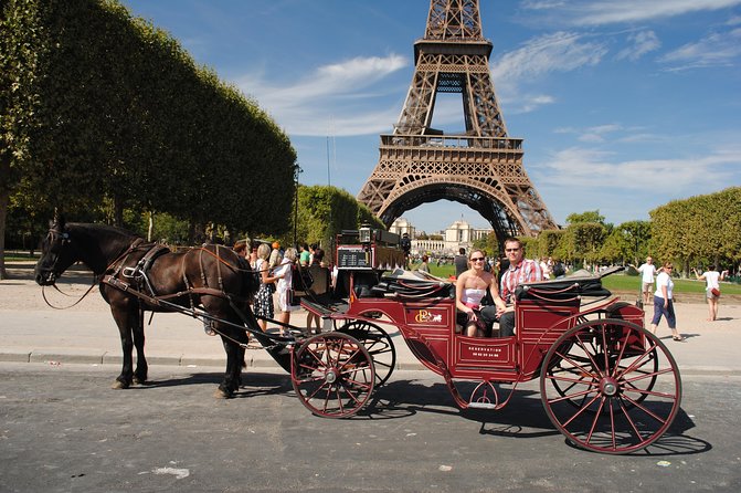 Paris Private Romantic Horse & Carriage Ride - Value for Money