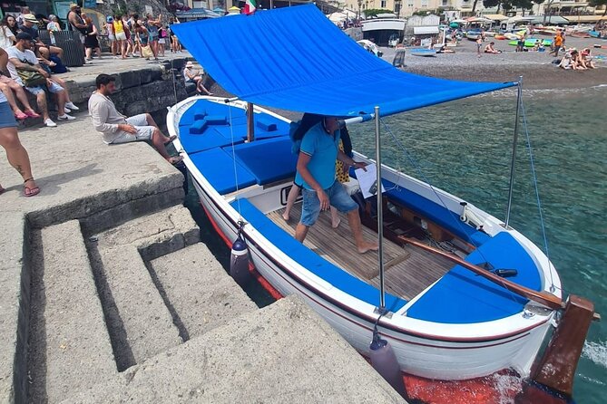 Private day aboard a typical boat from Positano to Amalfi - The Value of a Private Sea Adventure