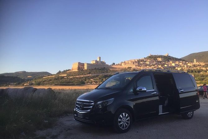 Private transfer from Rome city or airport to Umbria Assisi-Perugia-Orvieto area - The Vehicle and Luggage