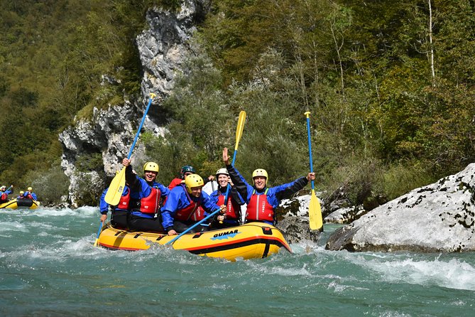 Rafting on Soca River - The Itinerary in Detail