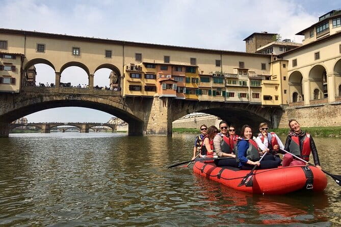 Rafting on the Arno River in Florence under the Arches of Pontevecchio - Frequently Asked Questions