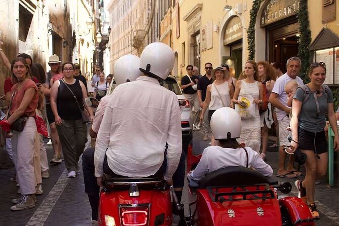 Rome 3 hours Vespa Sidecar Private Tour with Gelato - Pricing and Value