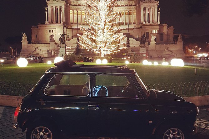 Rome Ancient tour by Night in Mini Vintage Cabriolet with drink - Practical Considerations