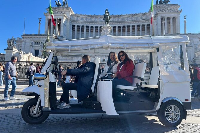 Rome Electric Tuk-Tuk Private City Tour - Why the Electric Tuk-Tuk Is a Great Choice