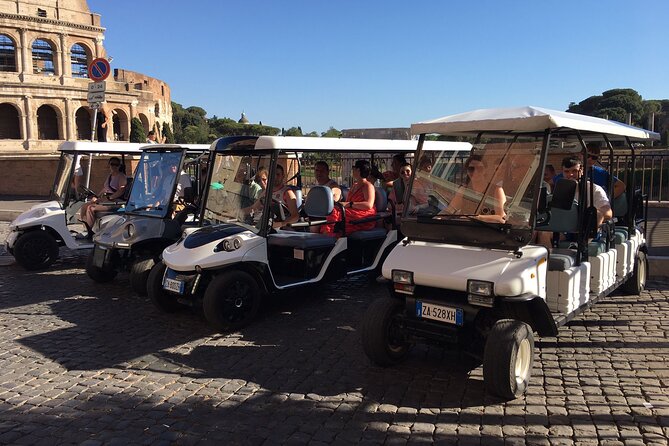 Rome Full day Private Golf Cart Tour with Hotel Pickup 6 hours - What It’s Like to Experience the Tour