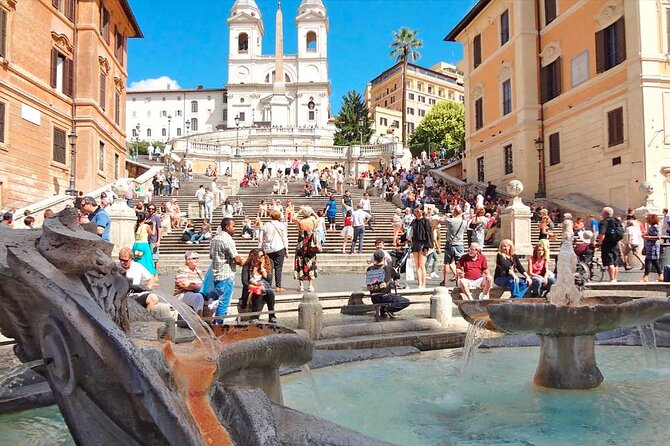 Rome Sightseeing Private Tour w Phd Guide Pantheon Trevi & Navona Spanish Steps - FAQ