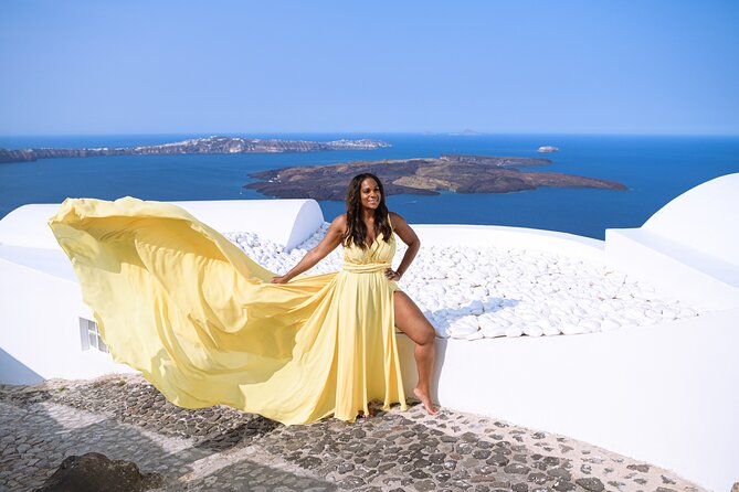 Santorini Flying Dress Photo Session Experience - Valuing the Price