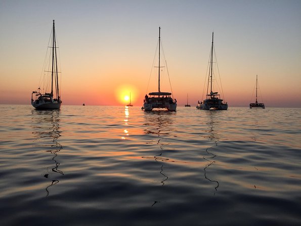Santorini Luxury Catamaran Sunset Cruise with BBQ, Drink and Transfer - Possible Drawbacks and Considerations
