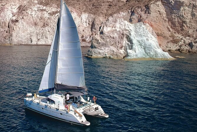 Santorini Sunset:Private All-In Catamaran Cruise (Food&Drinks) - The Sum Up