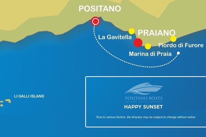 Small Group Tour in Positano by Boat at Sunset with Prosecco - Who Might Want to Consider Other Options