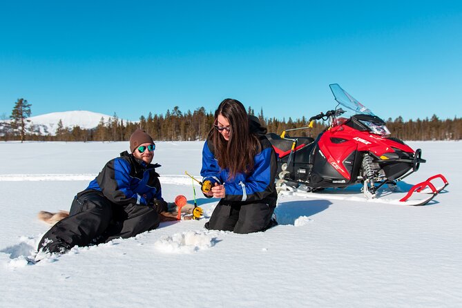 Snowmobile Safari with Ice Fishing and Outdoor Lunch in Levi - Ice Fishing in the Wilderness: A Cultural Dive
