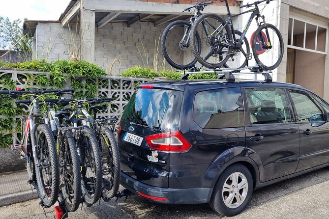 Taxi Bikes transporting Bicycles and Cyclists from Santiago to Porto - Logistics and Practical Considerations