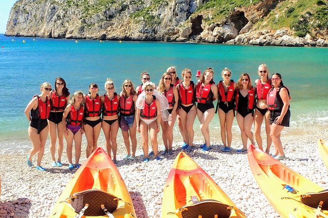 Uncharted Caves & Snorkelling Heaven: Cala Granadella Kayak Tour - Guides and Group Atmosphere