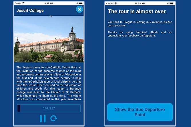 UNESCO Teplice - Premiant eGuide APP - Price and Value