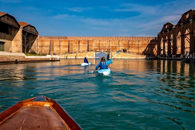 Venice Beginner's Kayak Tour: train & visit the Medieval Arsenal - Authentic, Local, and Unique