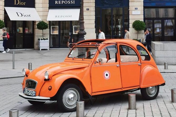 Vintage 2CV Adventure: 3-Hour Paris Highlights Tour - The Car and Atmosphere