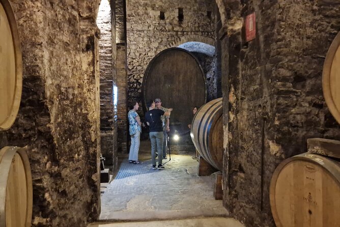 Wine Tasting in Montepulciano Tuscany Private Tour from Rome - Visiting the Historic Cellar: A Gothic Wonder