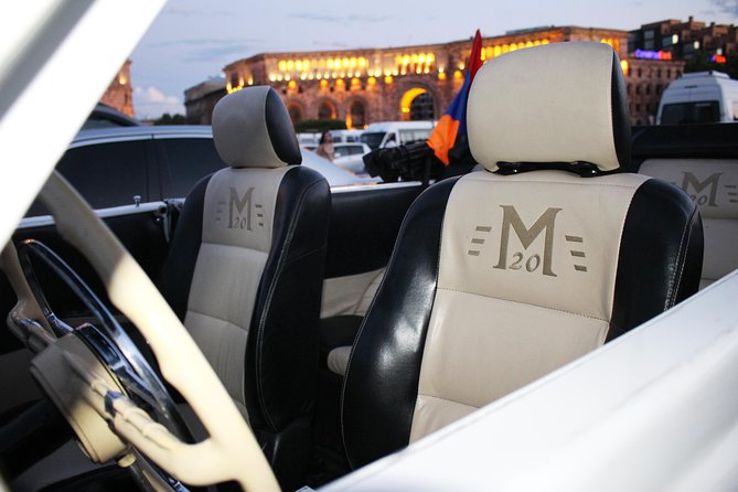 Yerevan city tour with drinks in a classic car with photography - FAQs