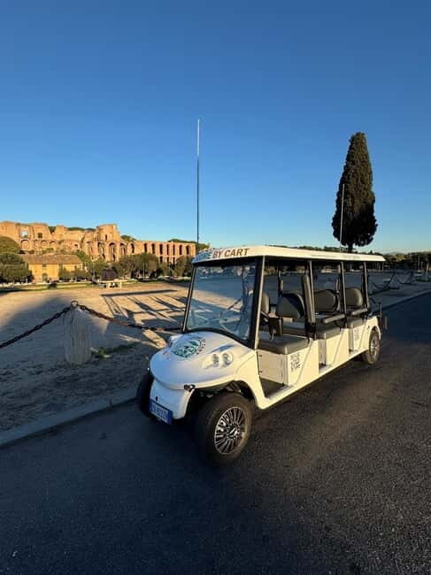 3H Rome: Roman Churches and Food at sunset on a Golf Cart - The Practical Details