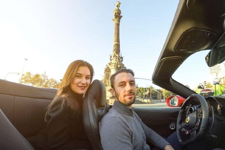 40-minute Barcelona Old Urban F1 Circuit Supercar Tour - What You Can Expect on the Tour
